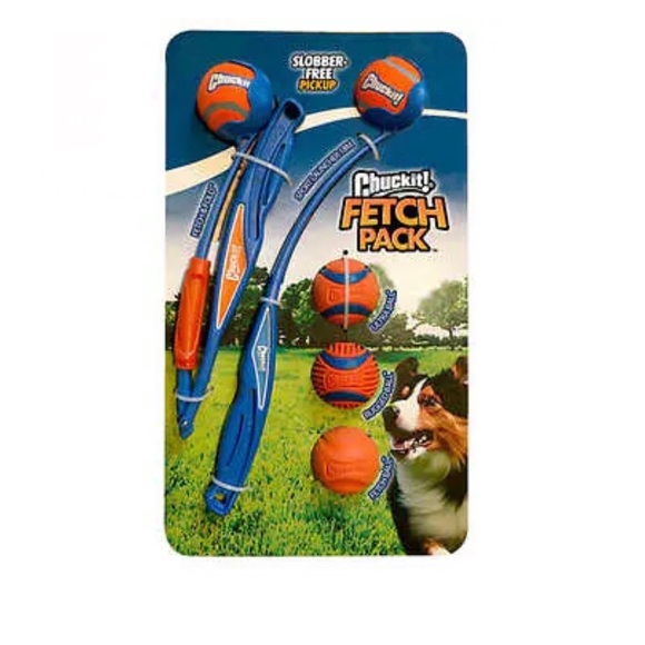 Chuckit | Dog | Nwt Chuckit Launcher 7 Piece Fetch Pack | Poshmark
